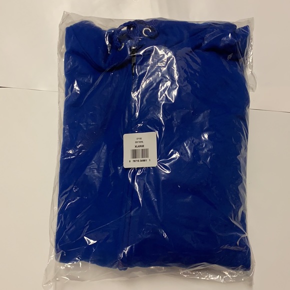Hanes | Jackets & Coats | Hanes Royal Blue Zip Up Oversized Hoodie ...